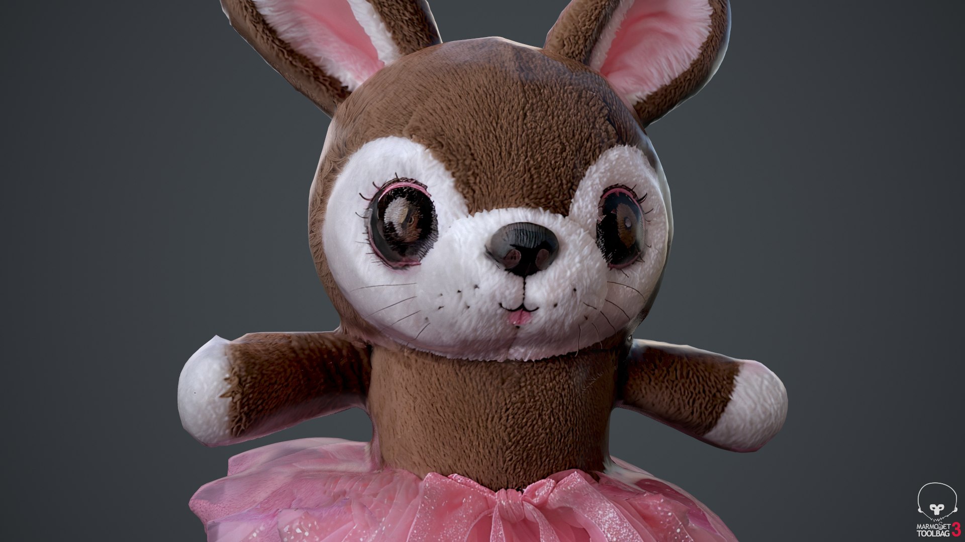 Bunny Plushie Model - TurboSquid 2321136