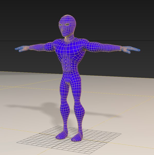 3D model red ninja fighter super hero - TurboSquid 1462443