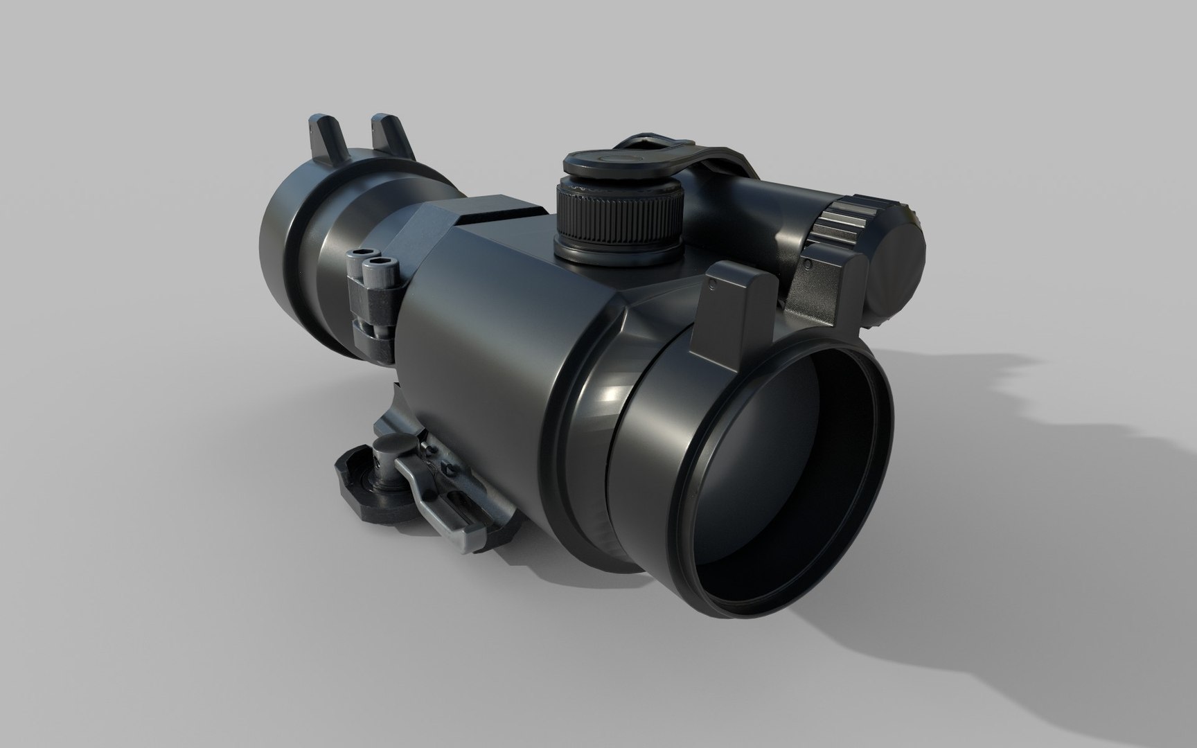 Aimpoint 2X scope Low-poly 3D model - TurboSquid 1815714
