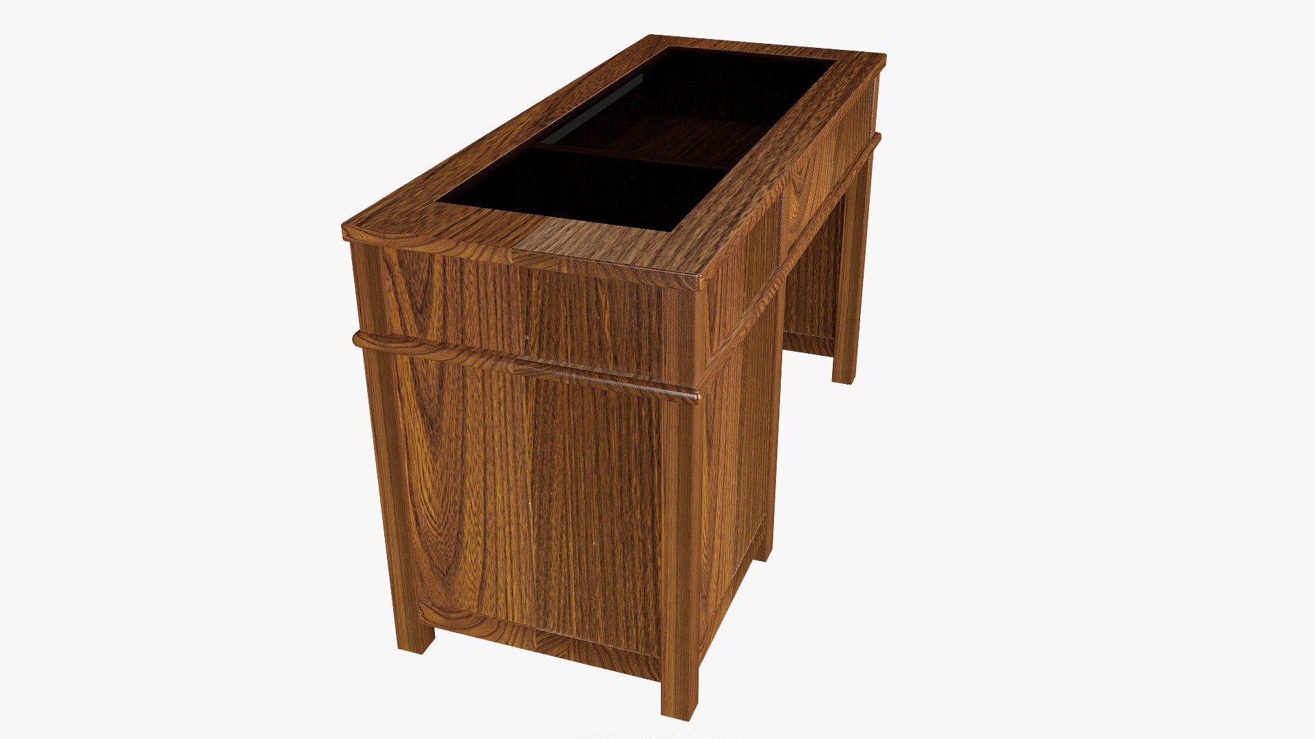 Desk wood wooden 3D model - TurboSquid 1449385