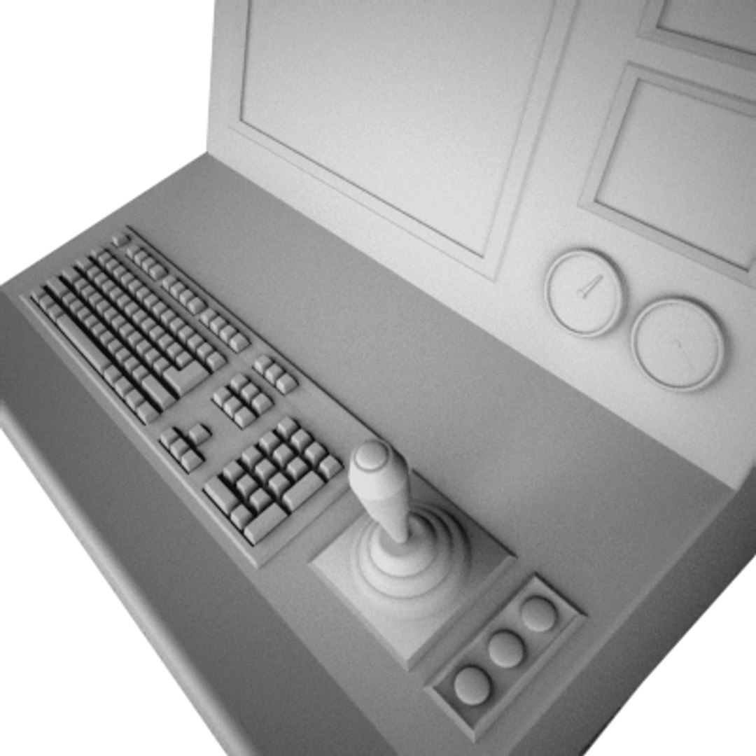 Control Console 3d C4d