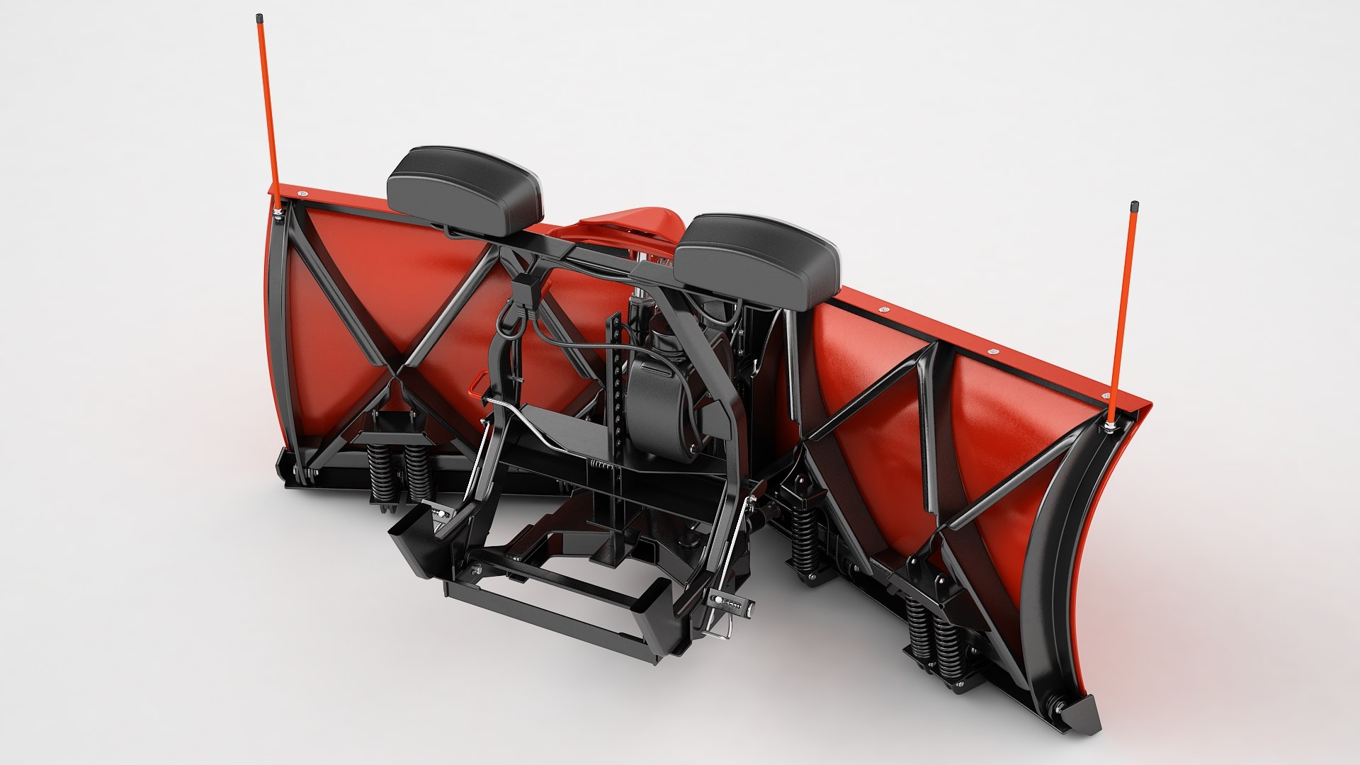 Snow Plow Truck Blade 02 3D model - TurboSquid 2035803
