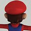 Super Mario Rigged 3d Model