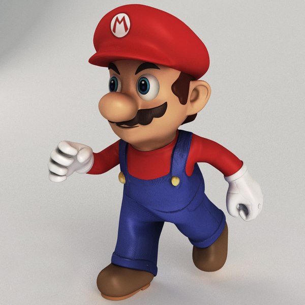 Super Mario Rigged 3D 모델 - TurboSquid 614323