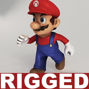 Rigged 3D Mario Models For Download | TurboSquid