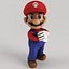 Super Mario Rigged 3d Model