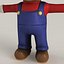 Super Mario Rigged 3d Model