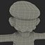 Super Mario Rigged 3d Model