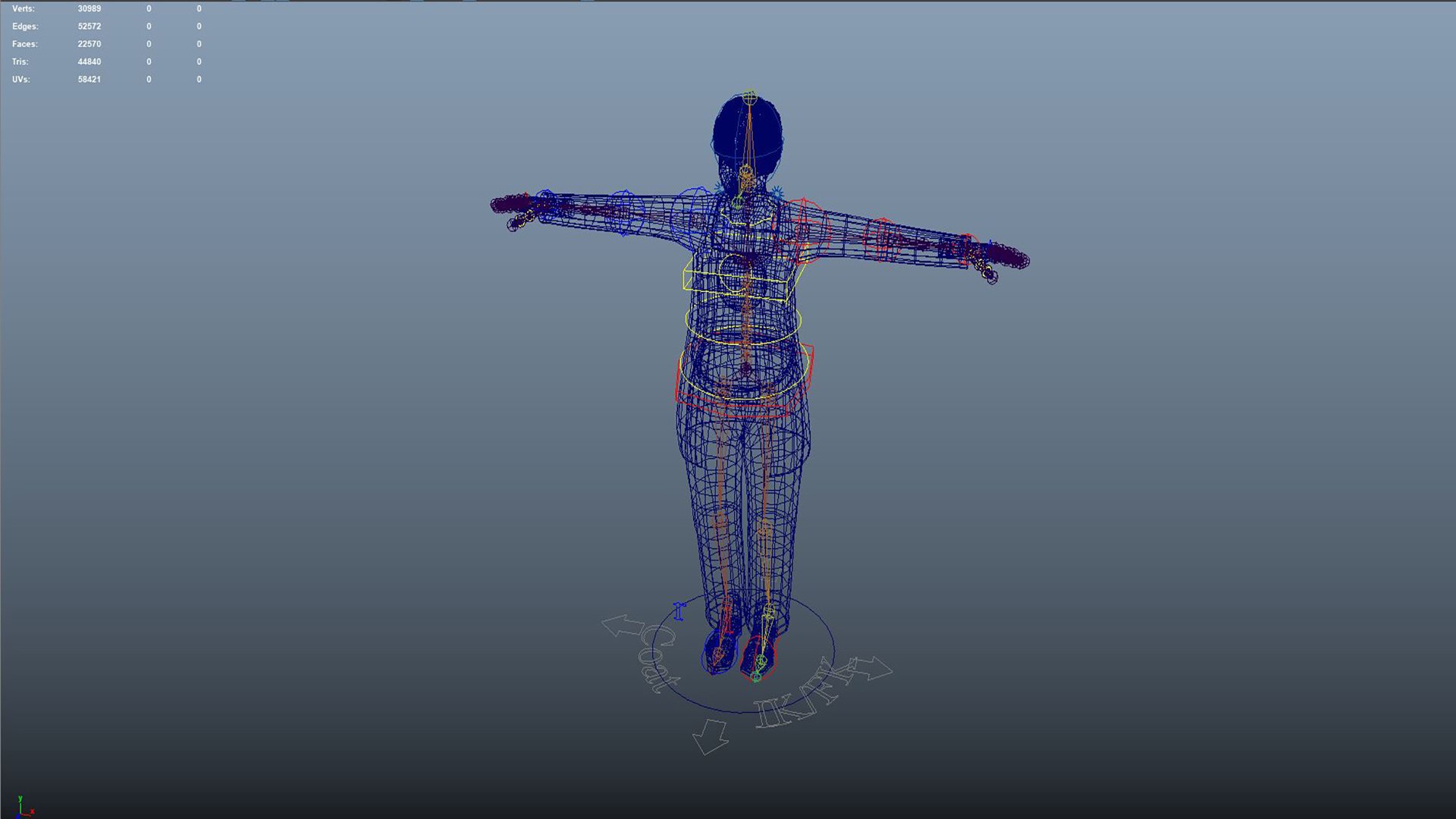 3D Old Age Female Model - TurboSquid 2308410