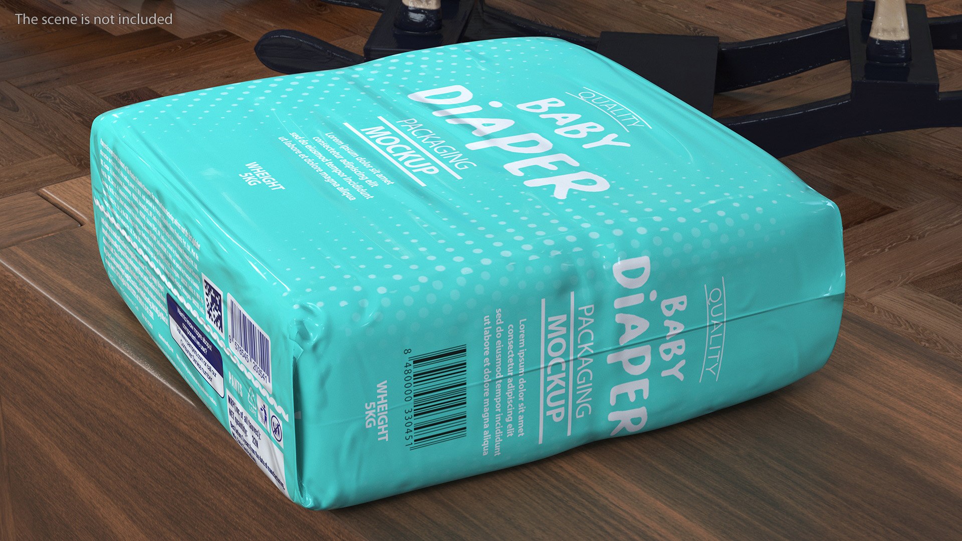 3D Baby Diapers Package - TurboSquid 2161312