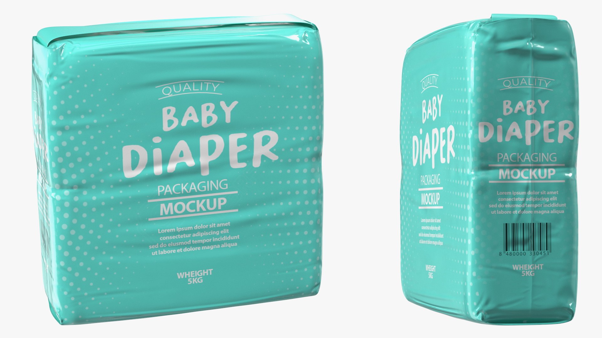 3D Baby Diapers Package - TurboSquid 2161312
