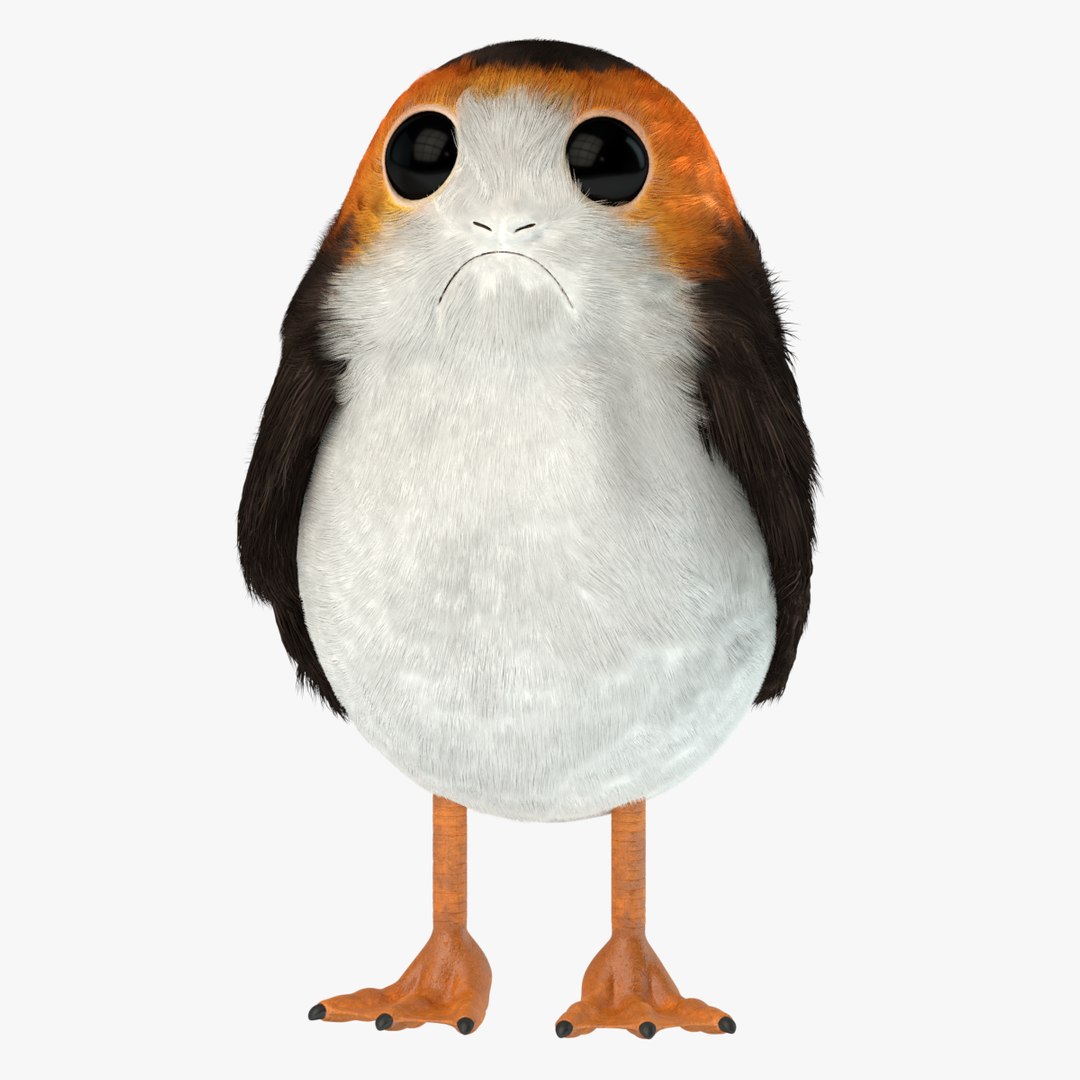 Porg 3D Model - TurboSquid 1237842