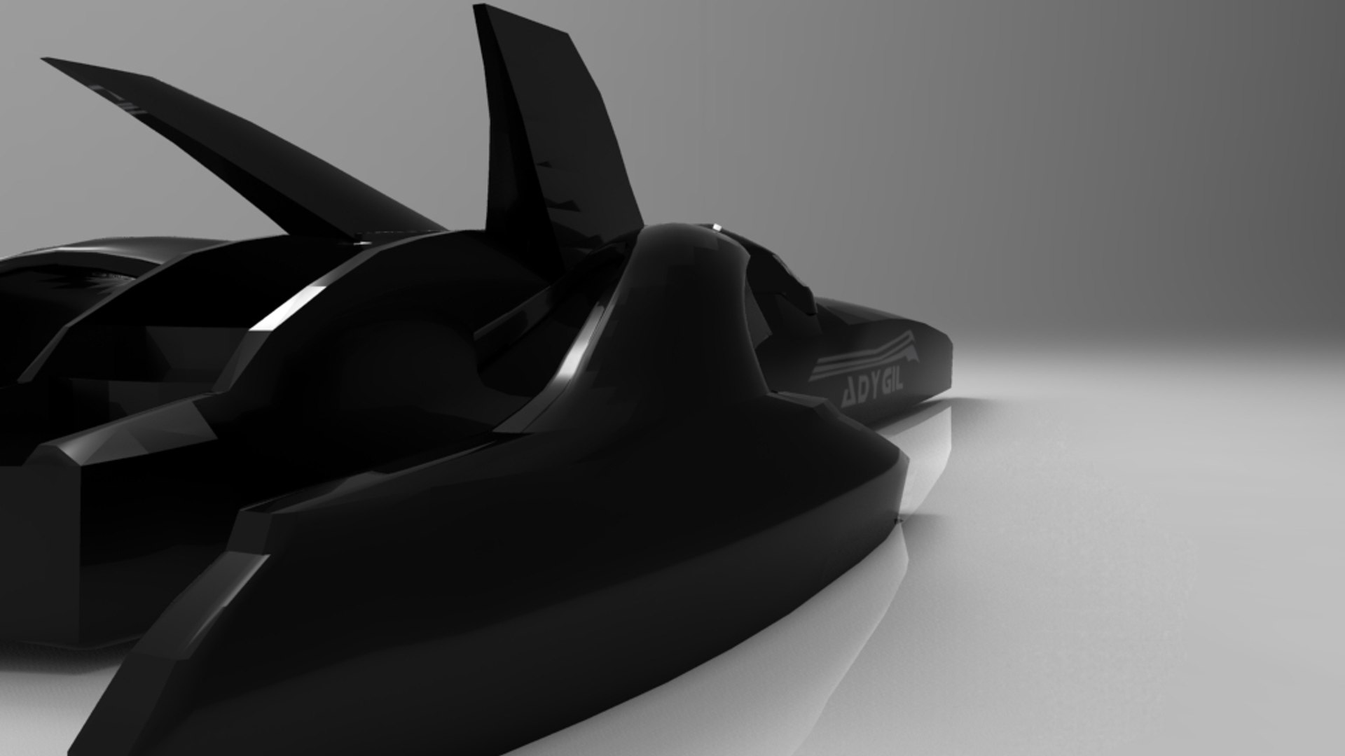 3d exterior version ady gil model