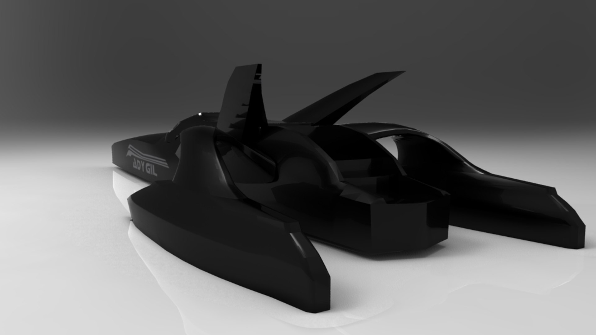 3d exterior version ady gil model