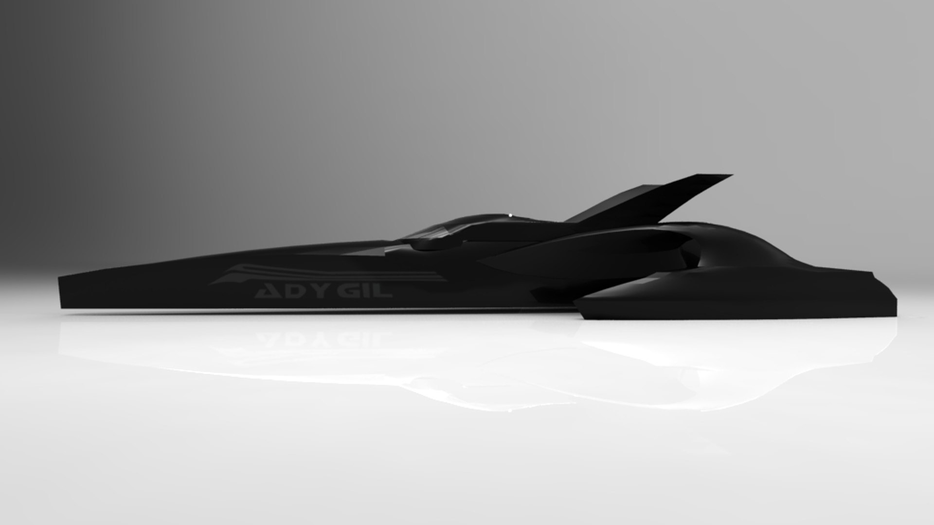 3d exterior version ady gil model