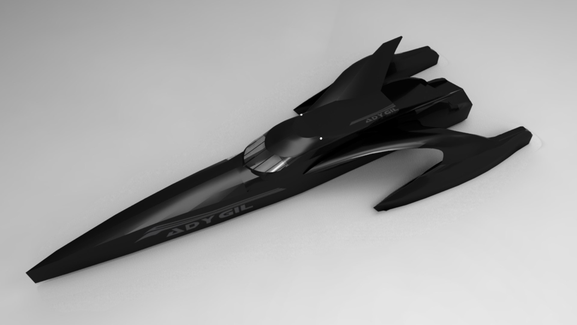 3d exterior version ady gil model