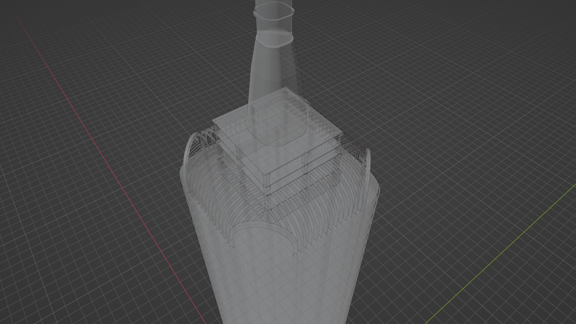 Tower Design Inspired By The Rise Tower 3D Model - TurboSquid 2336455