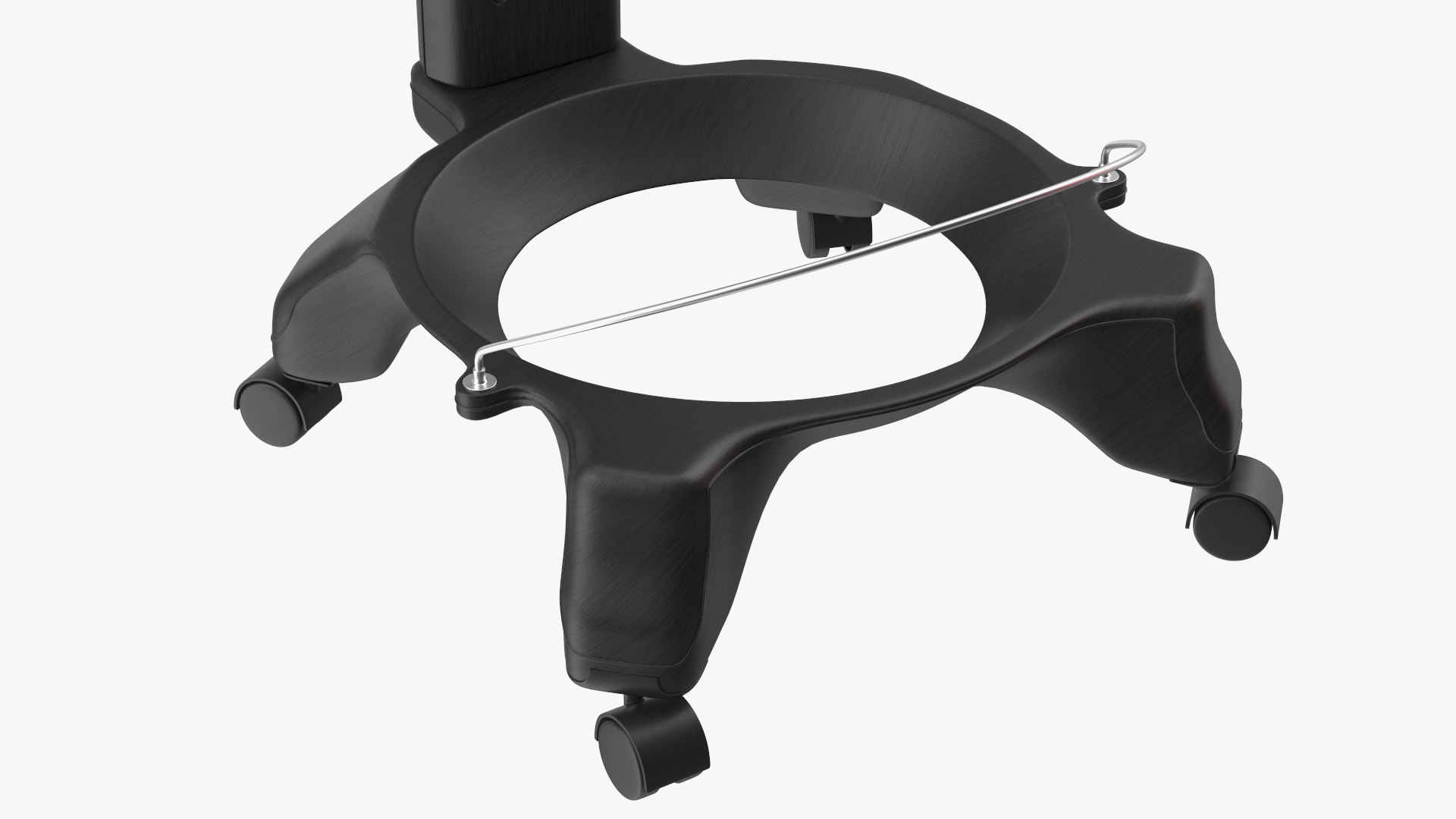 Gaiam Chair Black with Pink Ball 3D model - TurboSquid 2152624