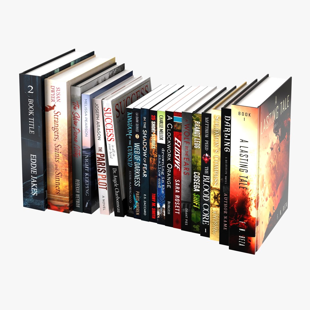 Books Collection Set 3D Model - TurboSquid 2019244