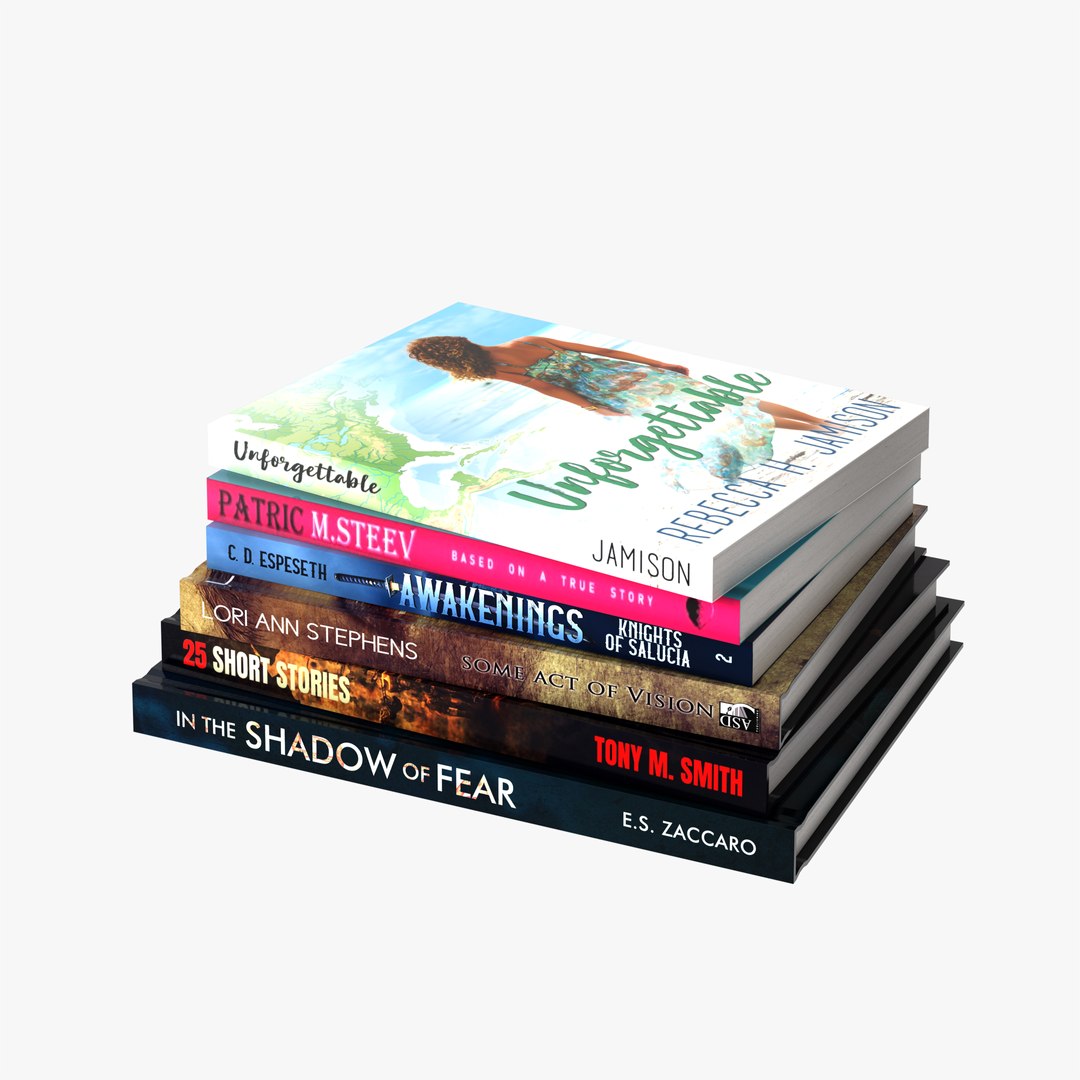 Books Collection Set 3D Model - TurboSquid 2019244