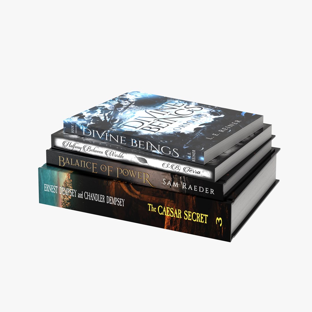 Books Collection Set 3D Model - TurboSquid 2019244