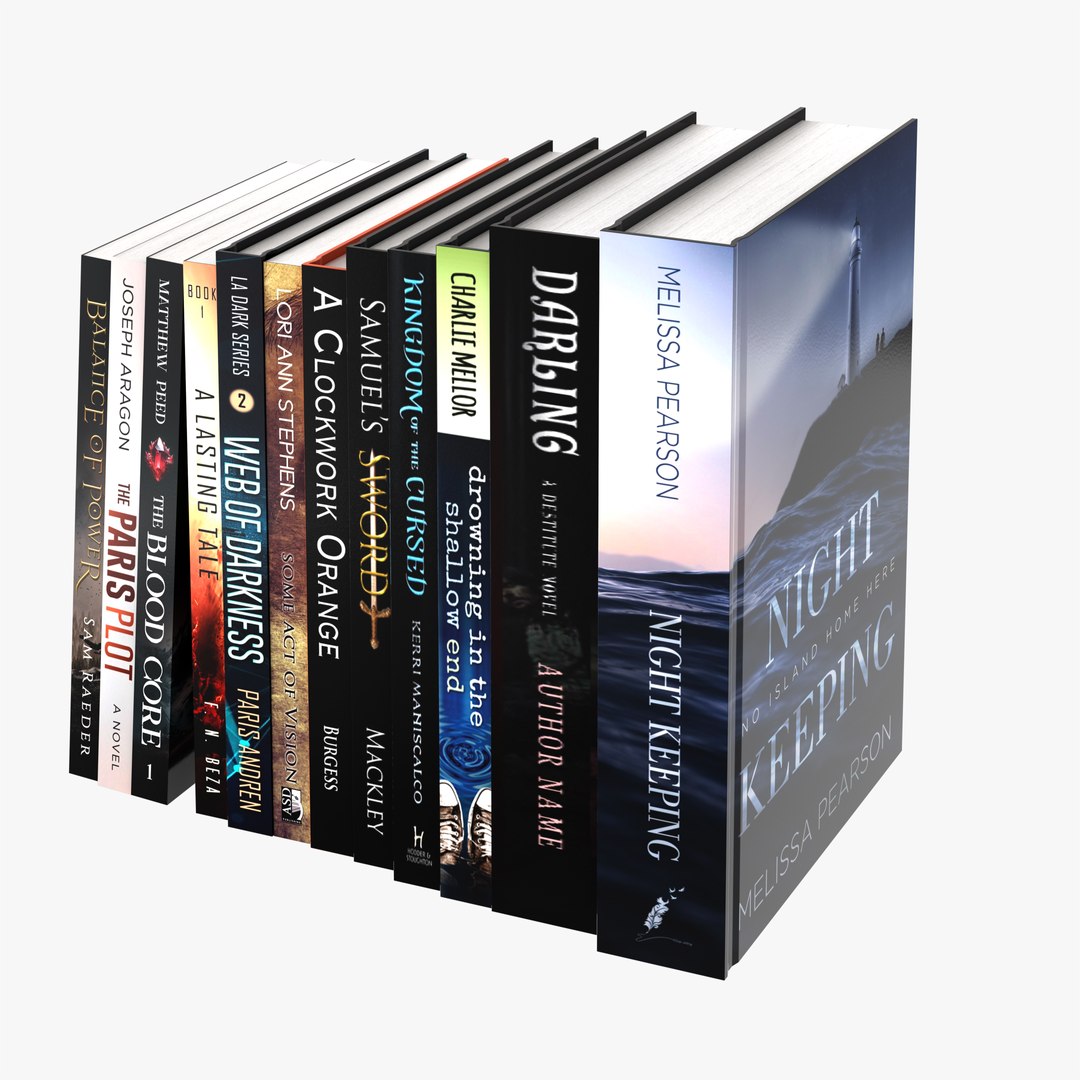 Books Collection Set 3D Model - TurboSquid 2019244