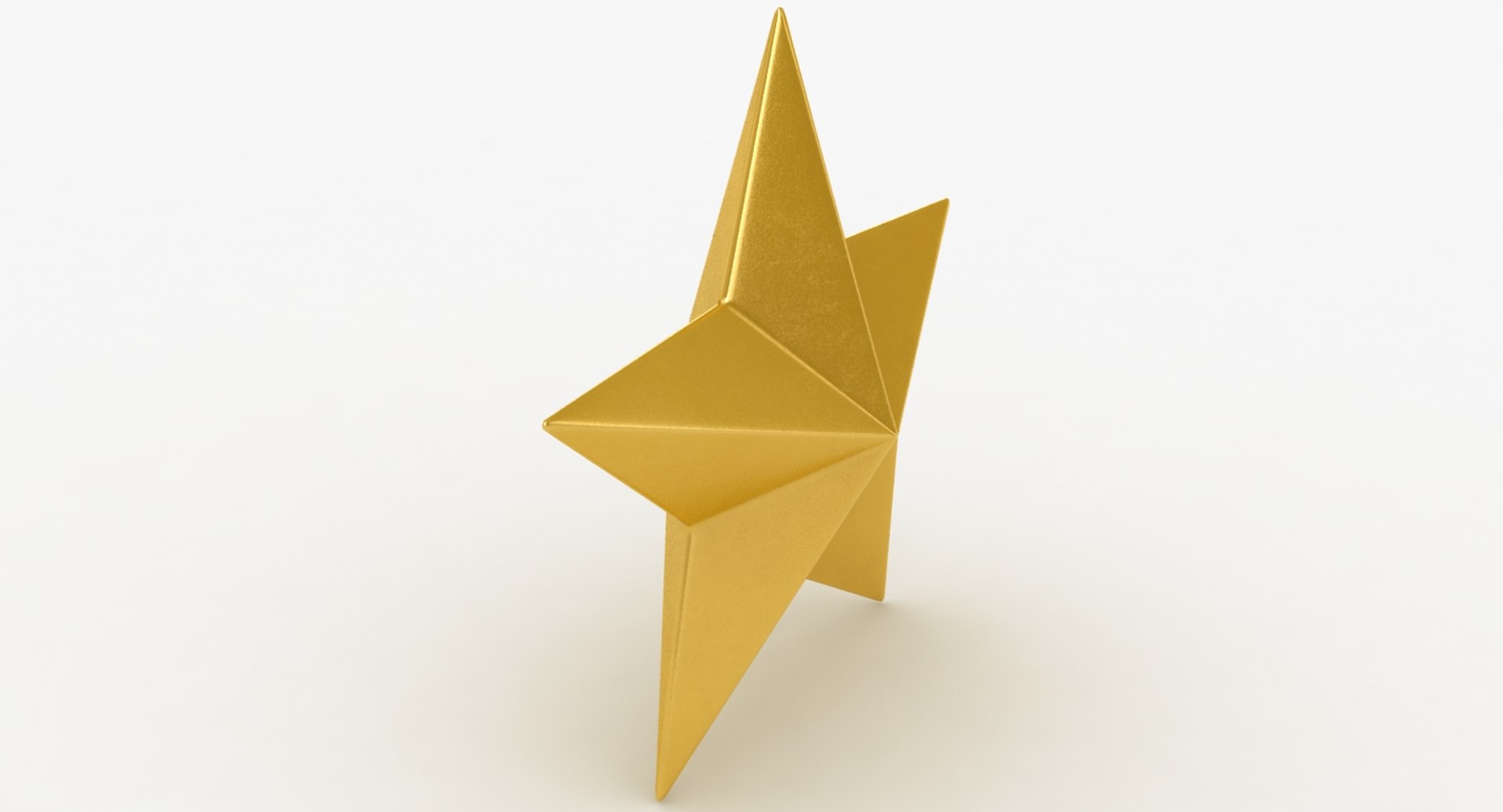 Gold Star Model - TurboSquid 1413482