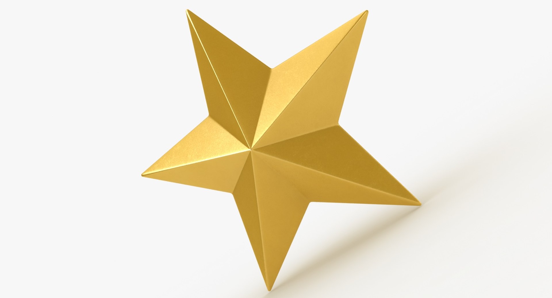 Gold Star Model - TurboSquid 1413482