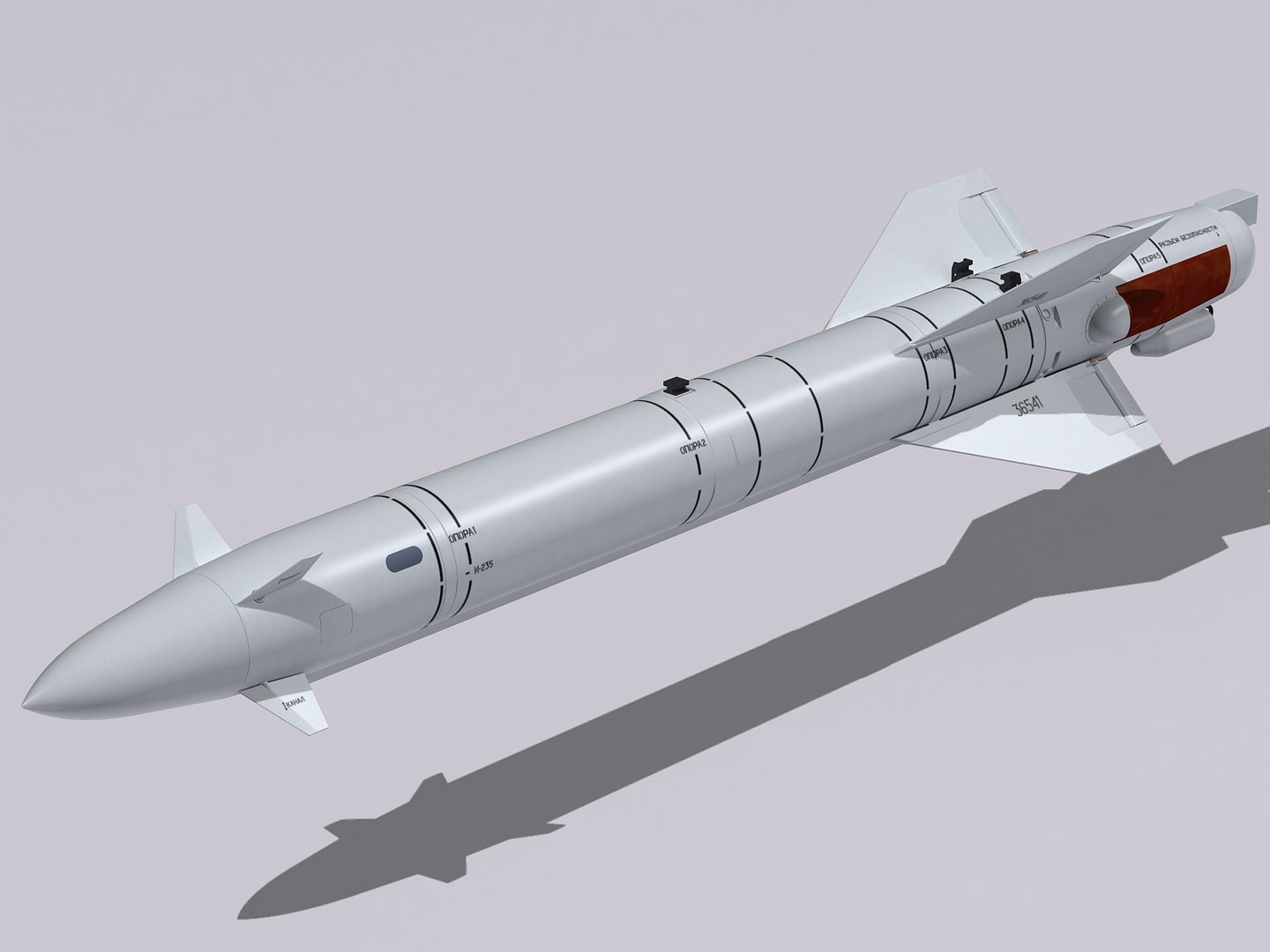 Kh-25 Missiles 3d Max