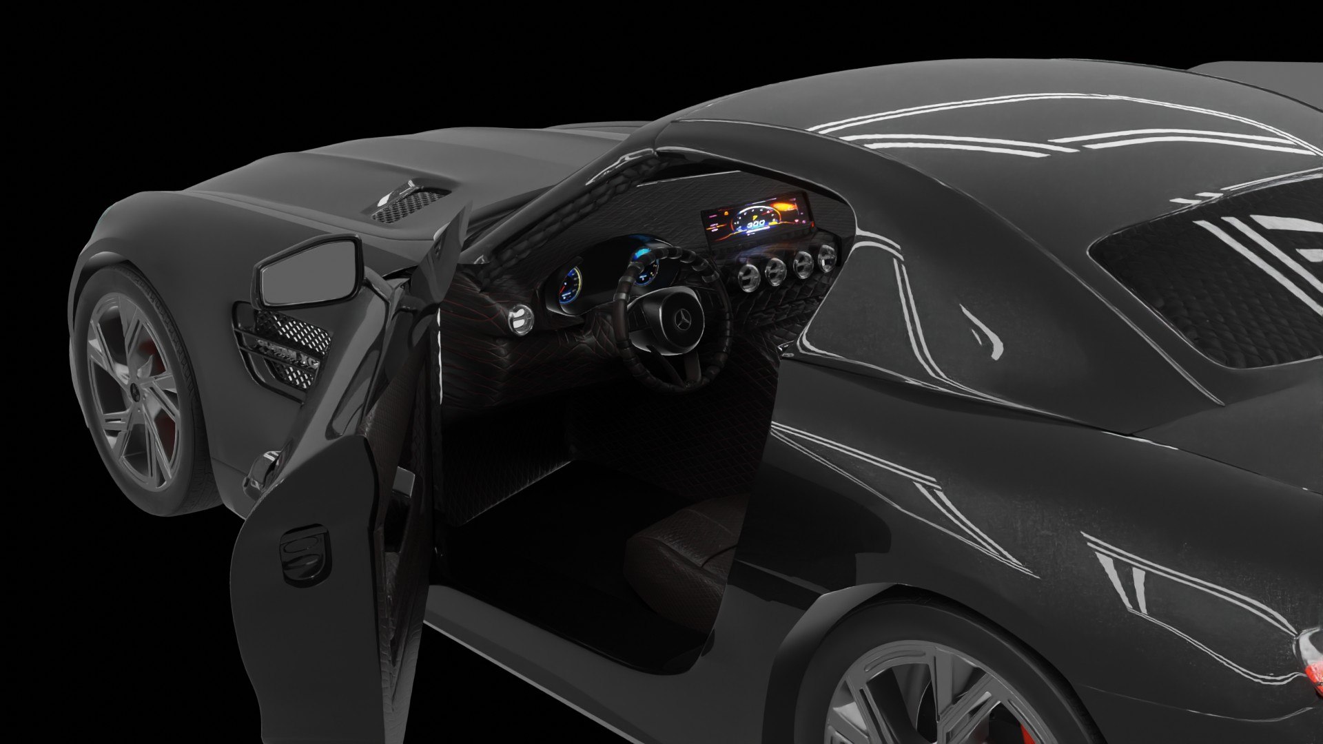 3D Model Mercedes-Benz AMG - TurboSquid 2234605