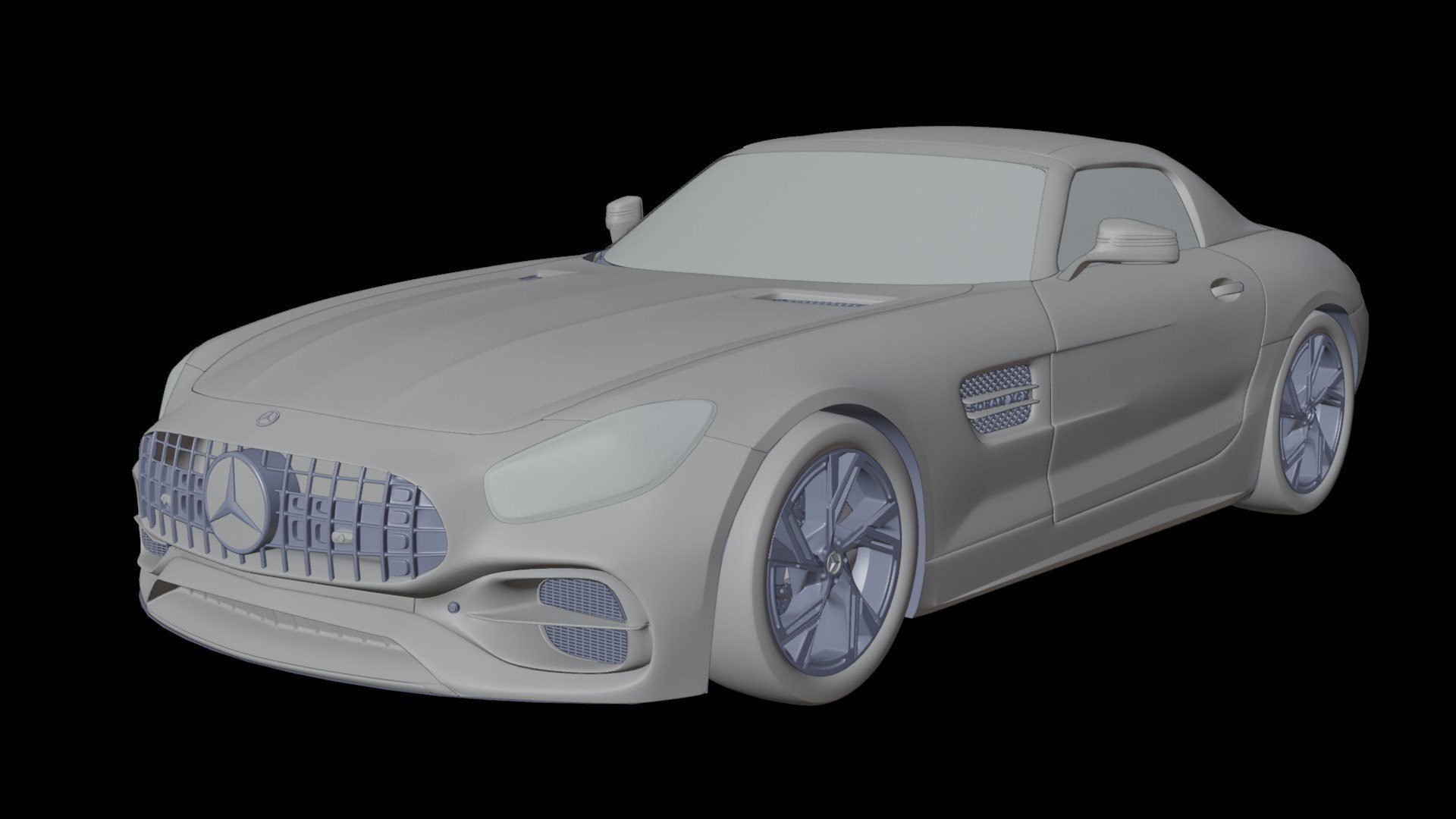 3D Model Mercedes-Benz AMG - TurboSquid 2234605