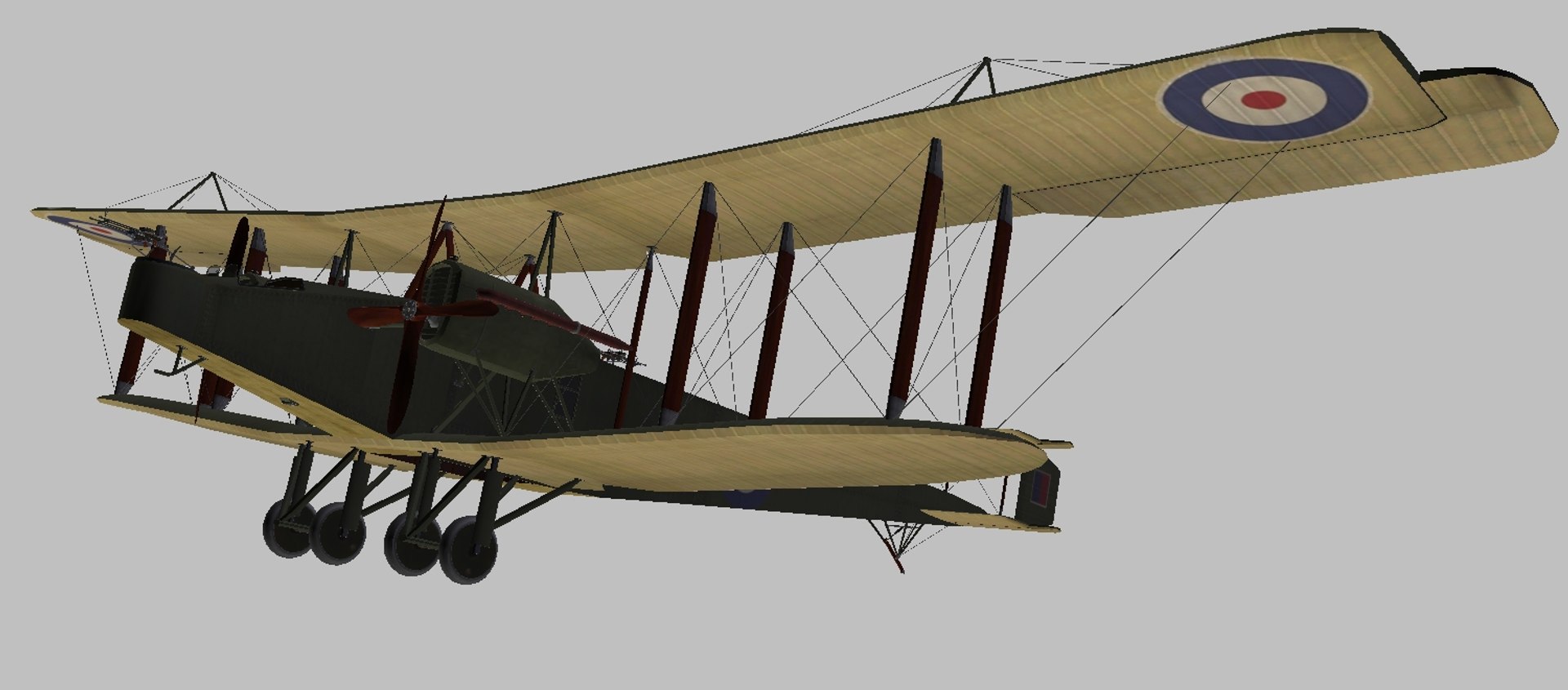 3D Model Handley Page O 400 - TurboSquid 1201974