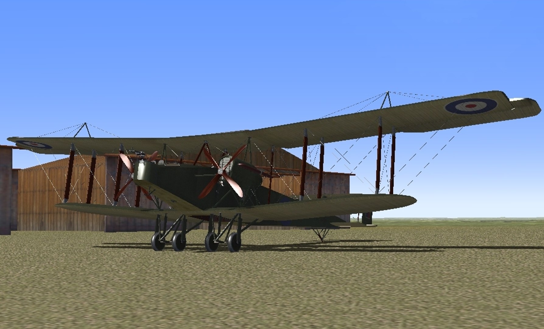 3D Model Handley Page O 400 - TurboSquid 1201974