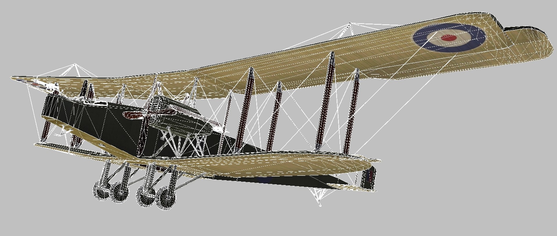 3D Model Handley Page O 400 - TurboSquid 1201974