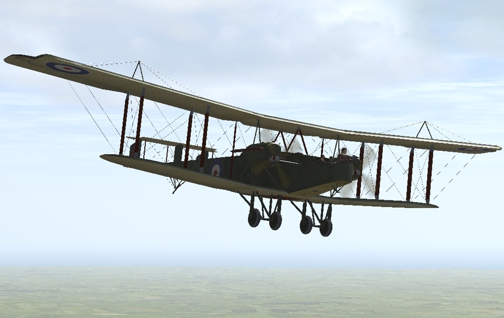 3D Model Handley Page O 400 - TurboSquid 1201974