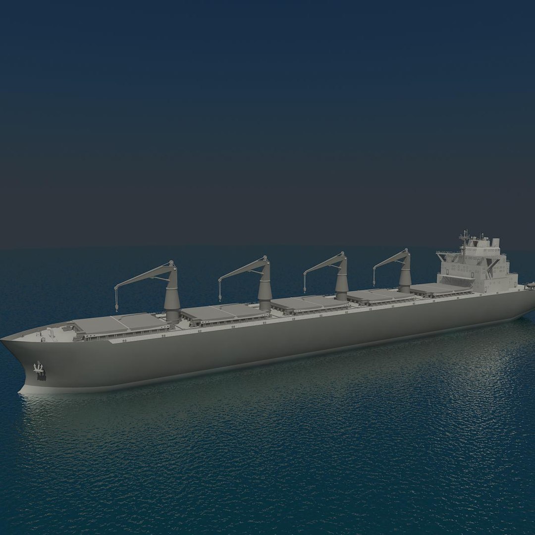 3d Ship Bulk Carrier