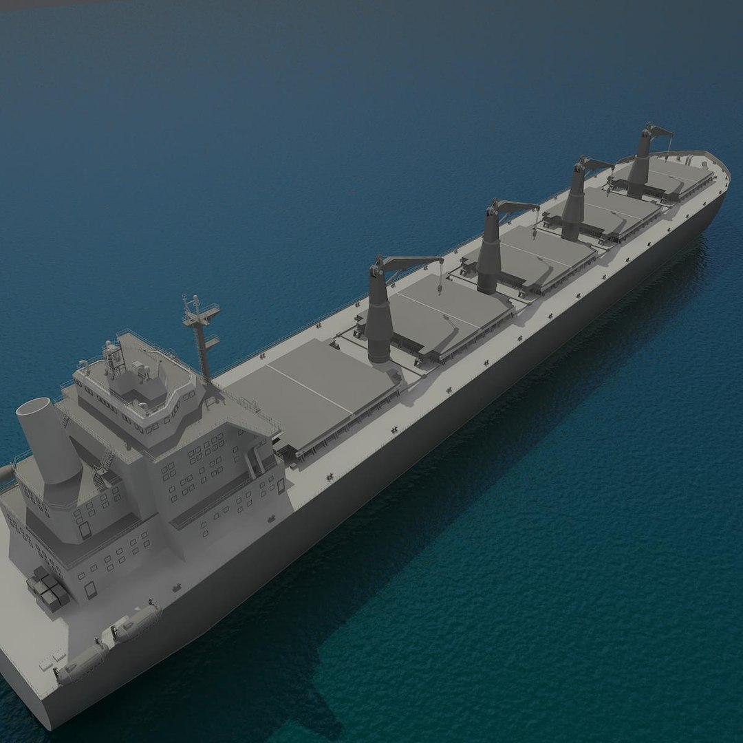 3d Ship Bulk Carrier