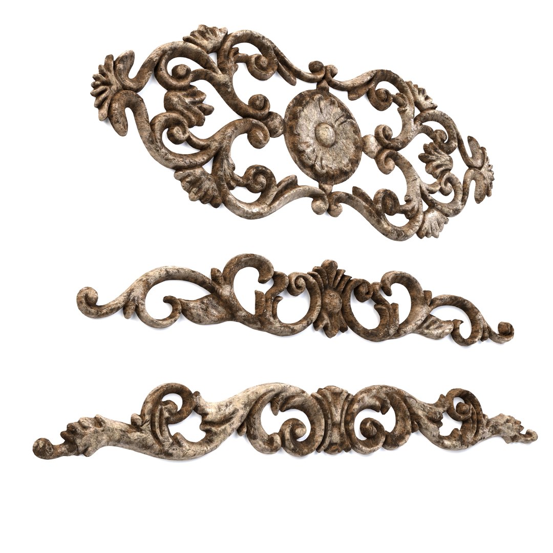 3D 3 Low-Poly Ornament Vol 10-4 - TurboSquid 2133217