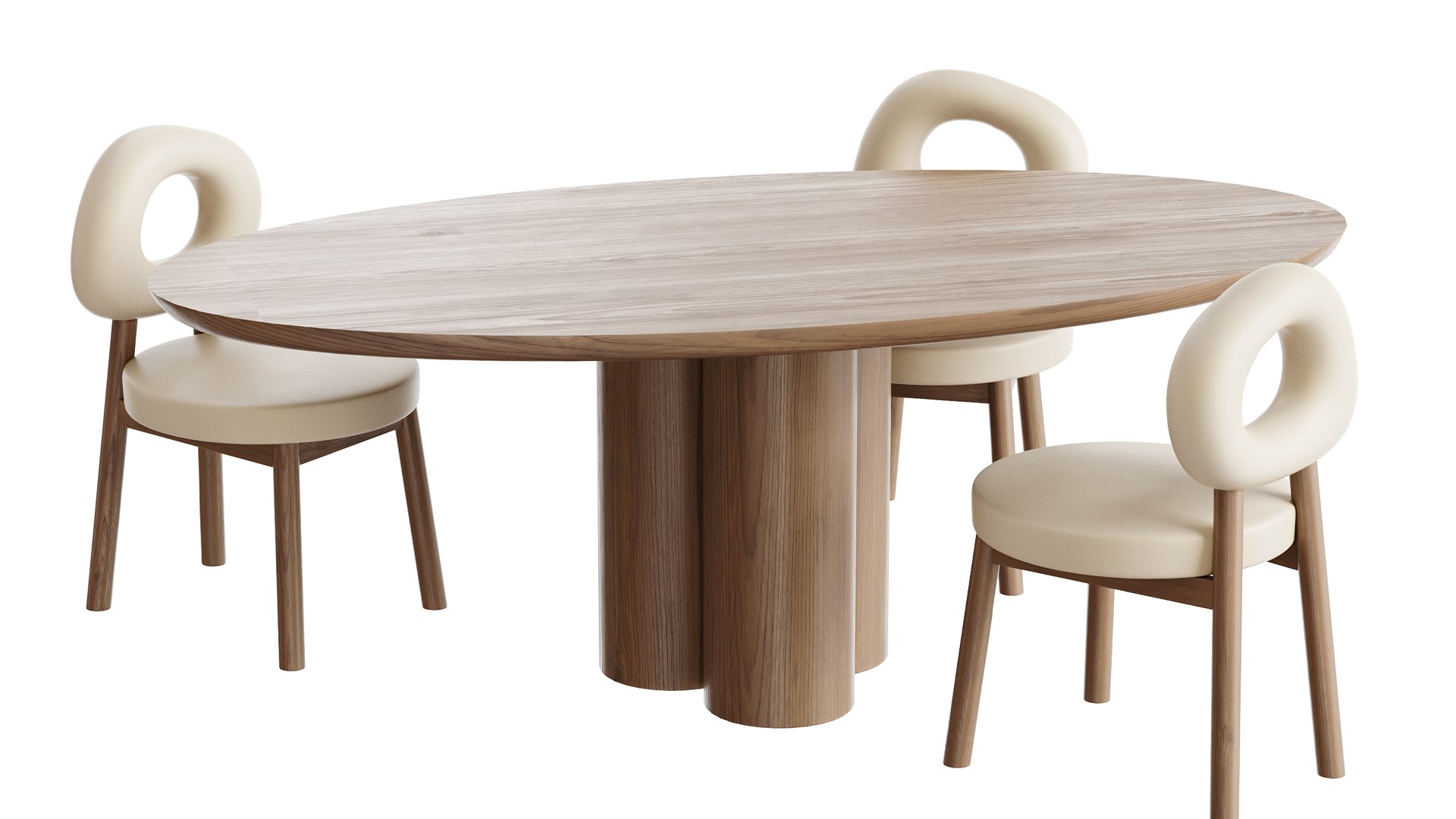Dining Table MELTON 3D Model - TurboSquid 2411722