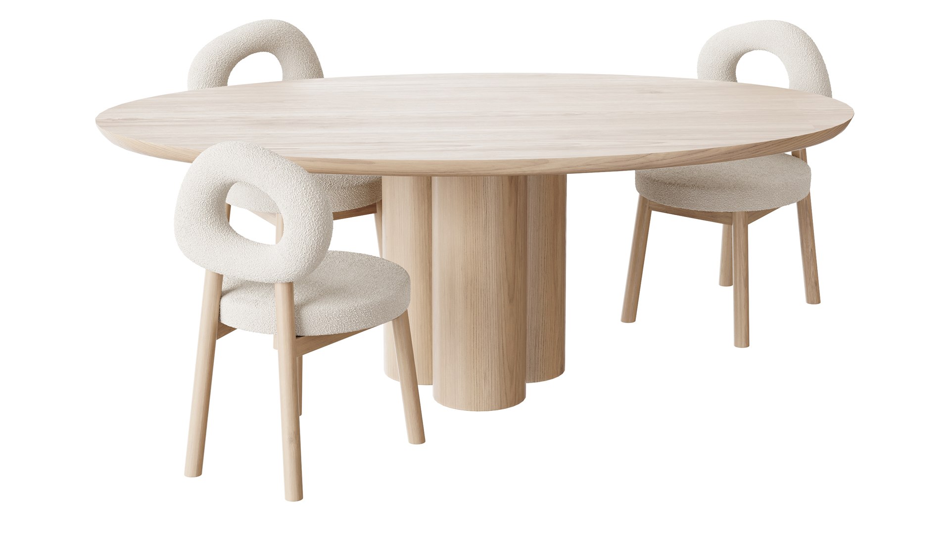 Dining Table MELTON 3D Model - TurboSquid 2411722