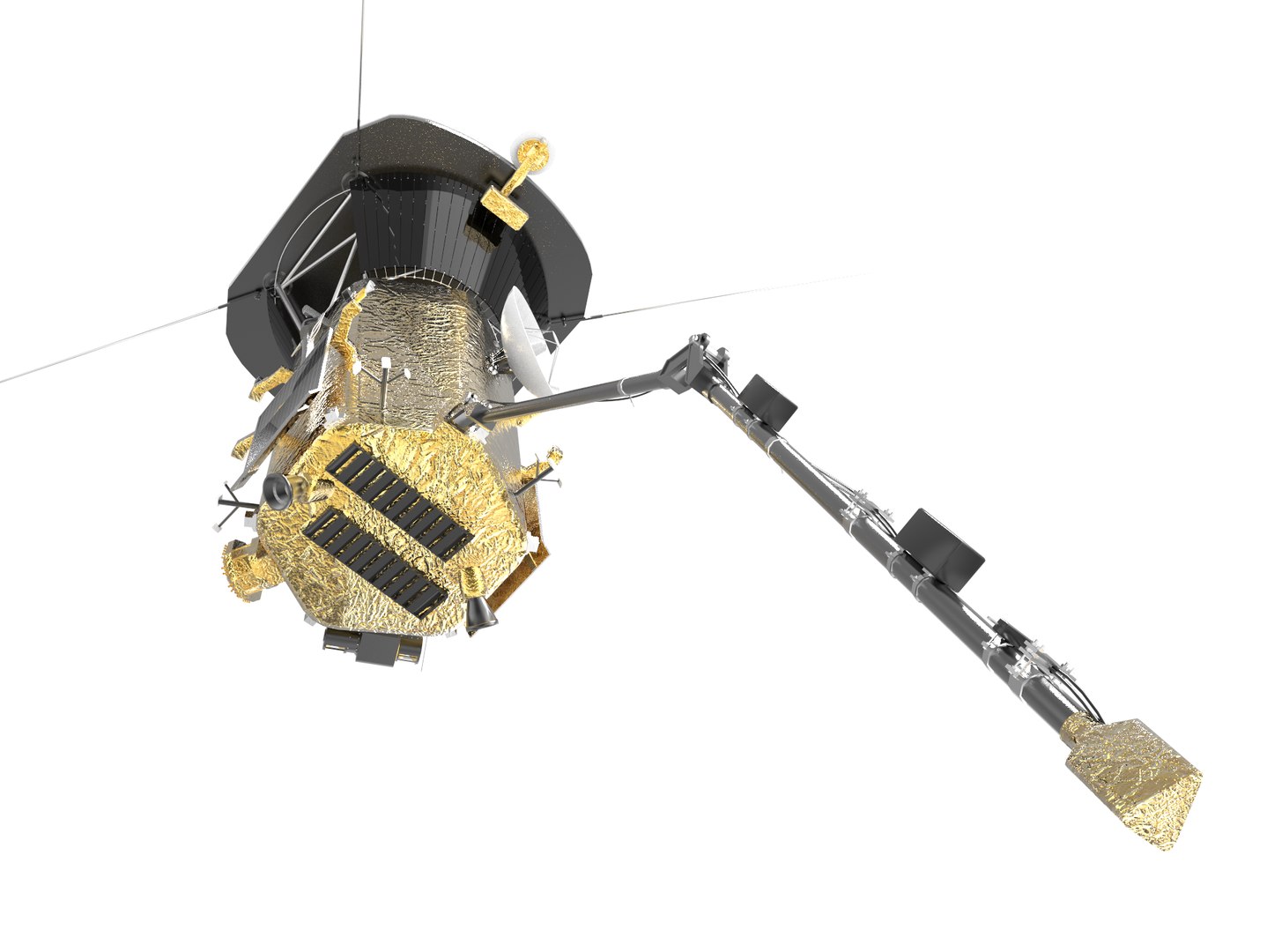 3D Space Probe Parker - TurboSquid 1176500