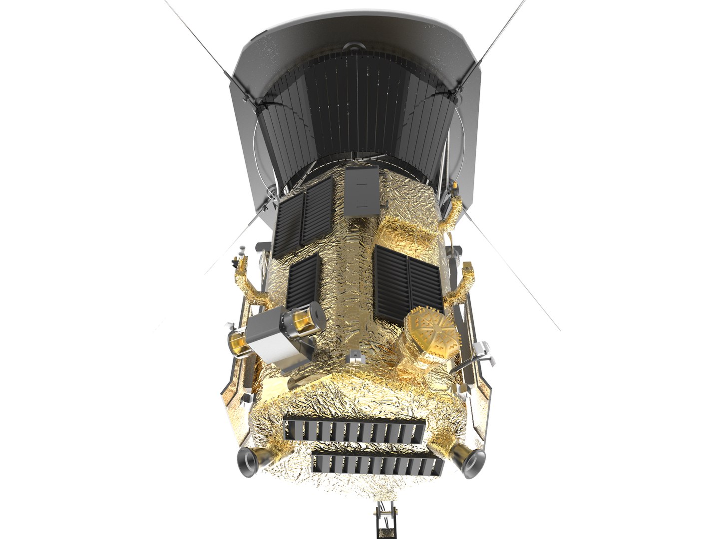 3D Space Probe Parker - TurboSquid 1176500