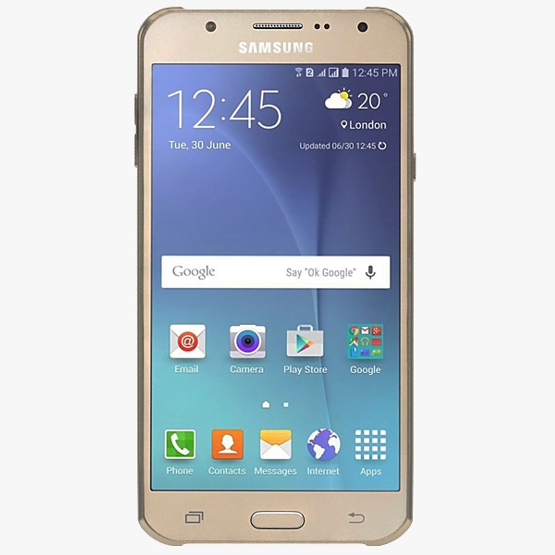 3d Samsung J7 Model