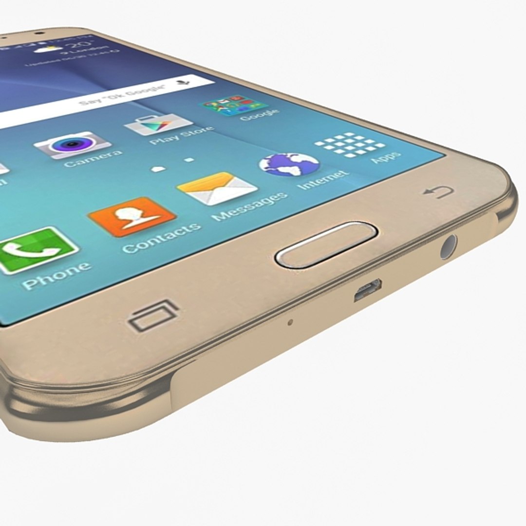 3d Samsung J7 Model