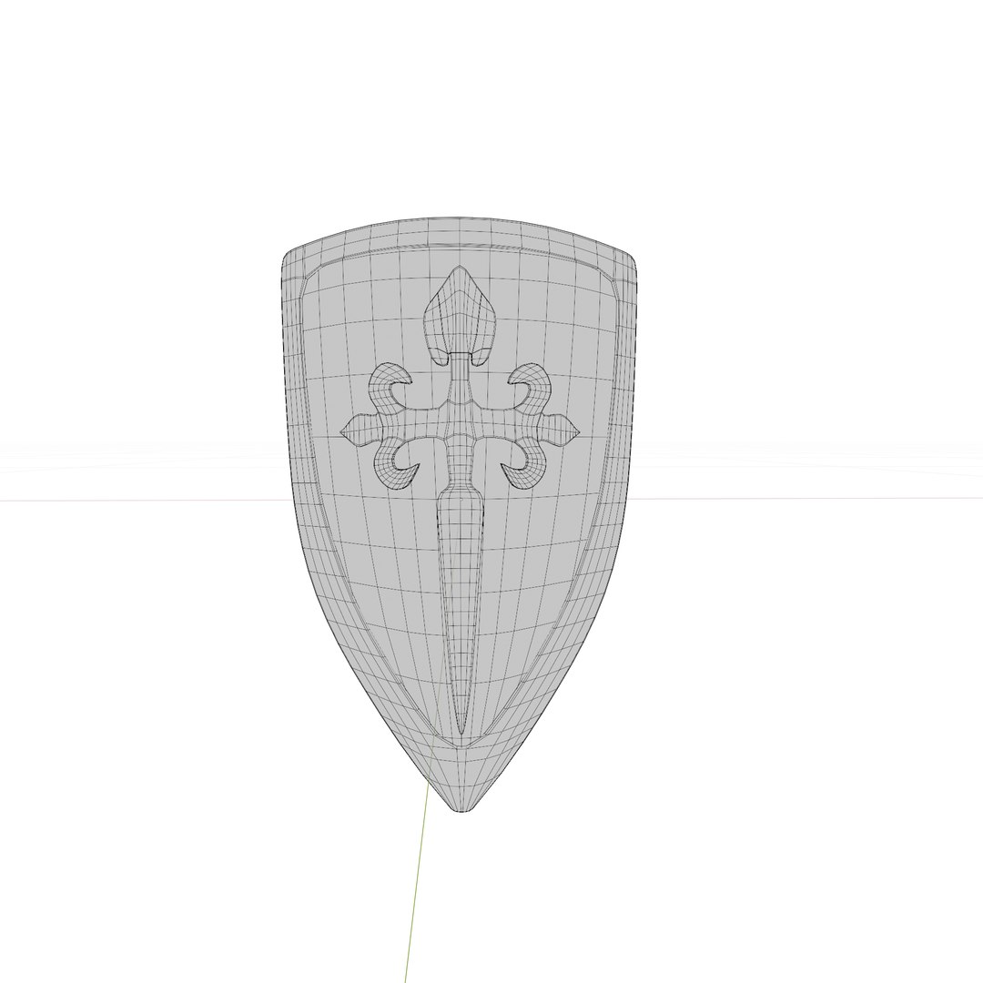 Crusader Shield Model - TurboSquid 2336281