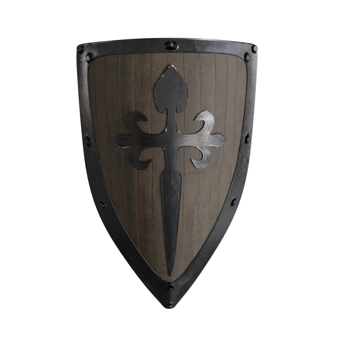 Crusader Shield Model - TurboSquid 2336281