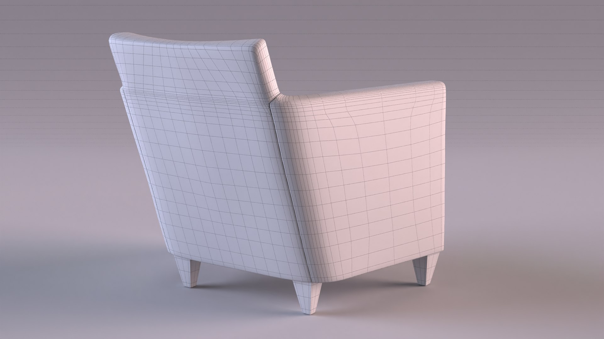 Fox Linton Designer Chair 3D Model - TurboSquid 2238010