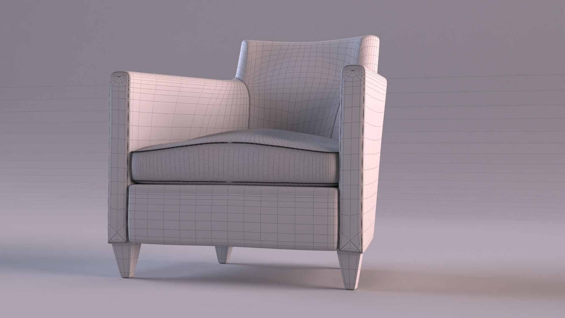 Fox Linton Designer Chair 3D Model - TurboSquid 2238010