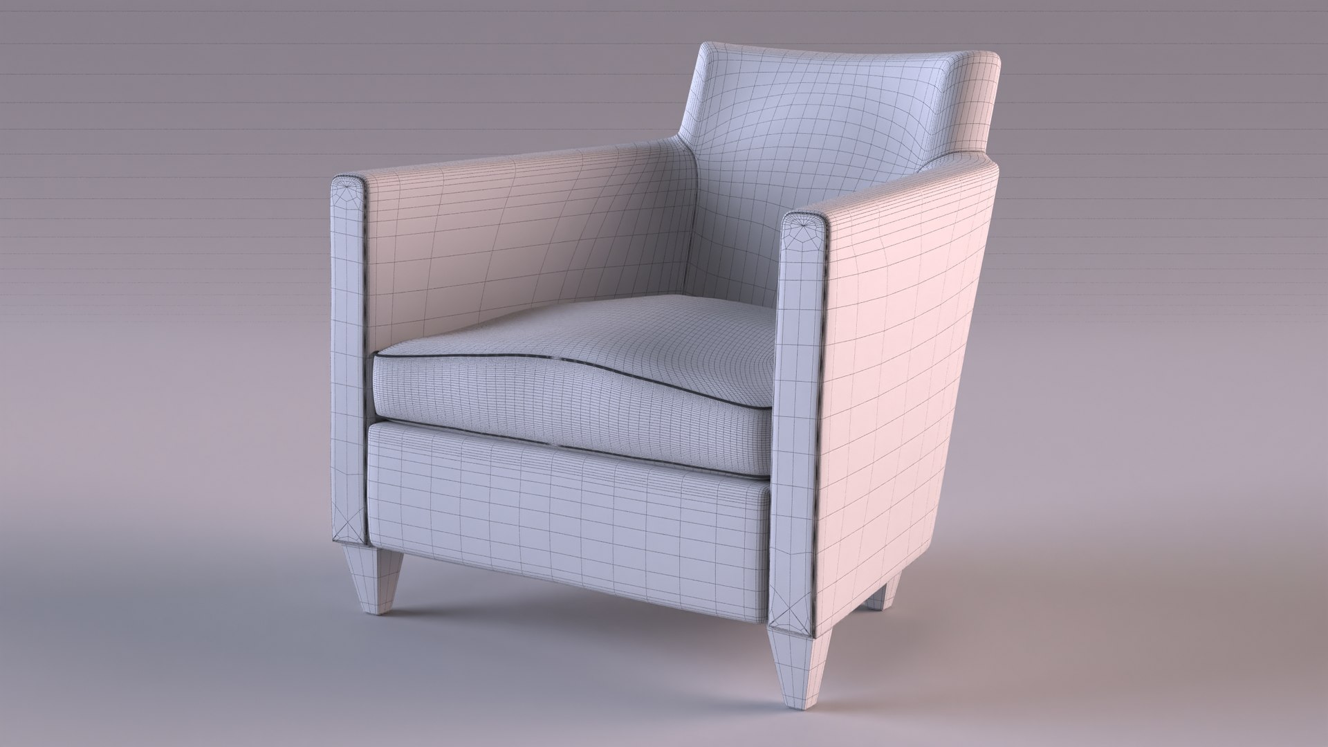 Fox Linton Designer Chair 3D Model - TurboSquid 2238010