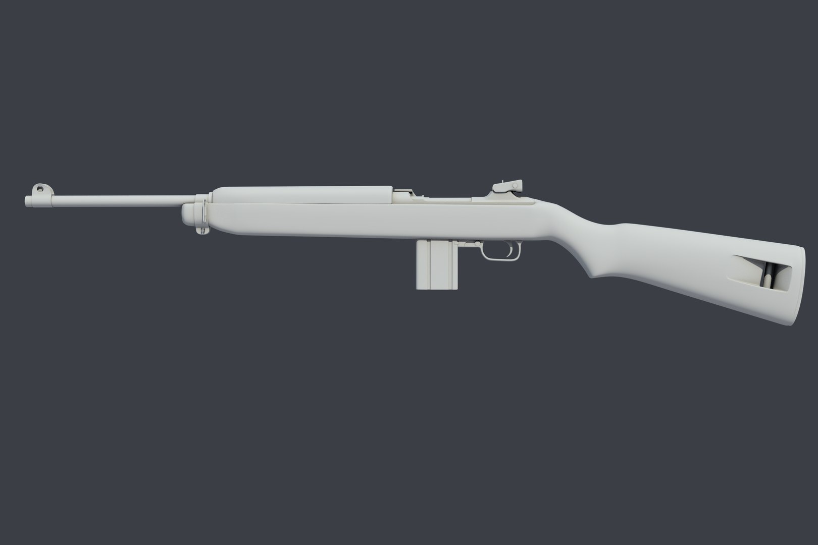 3D Rifle Carbine M1 - TurboSquid 1358022